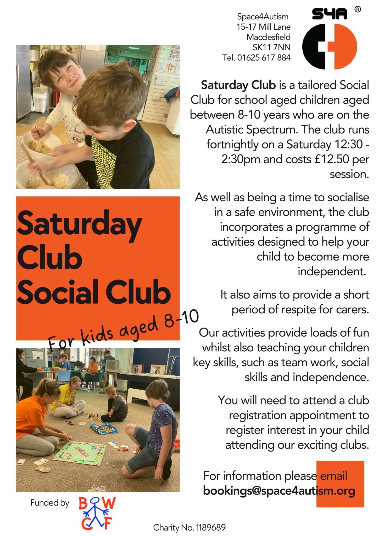 Social Clubs | Autism Awareness Charity Cheshire | Space 4 Autism